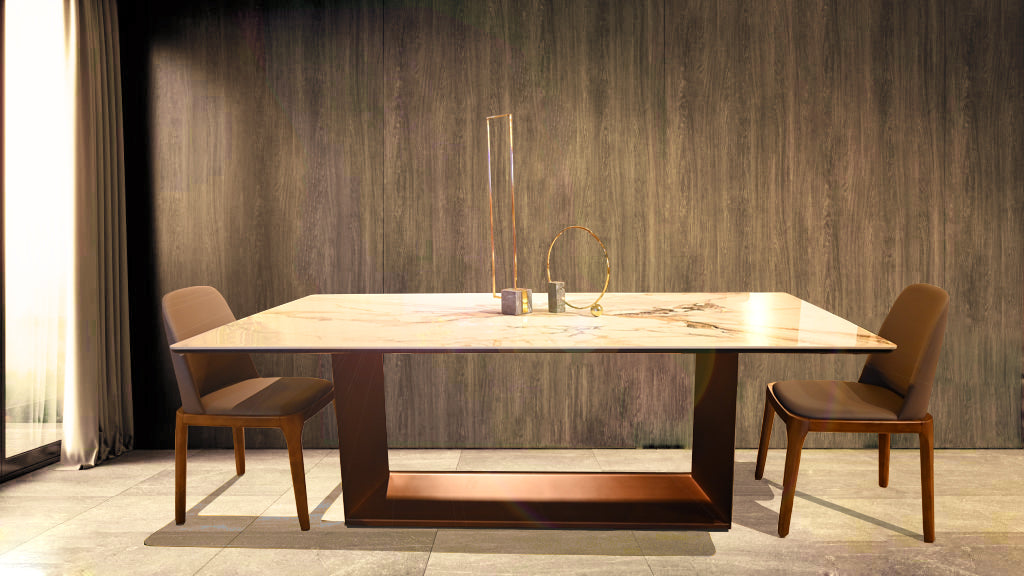 Modern dining tables Singapore | Long designer dining tables – Mu Home